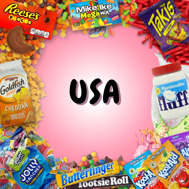 USA Candy, lolly shop, UK sweets, mini melts, fudge, dutch licorice ...