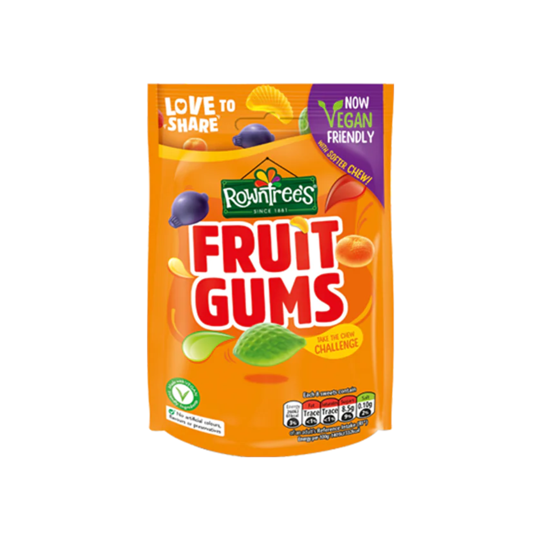 Rowntrees Fruit Gums | Seaside Sweets Semaphore