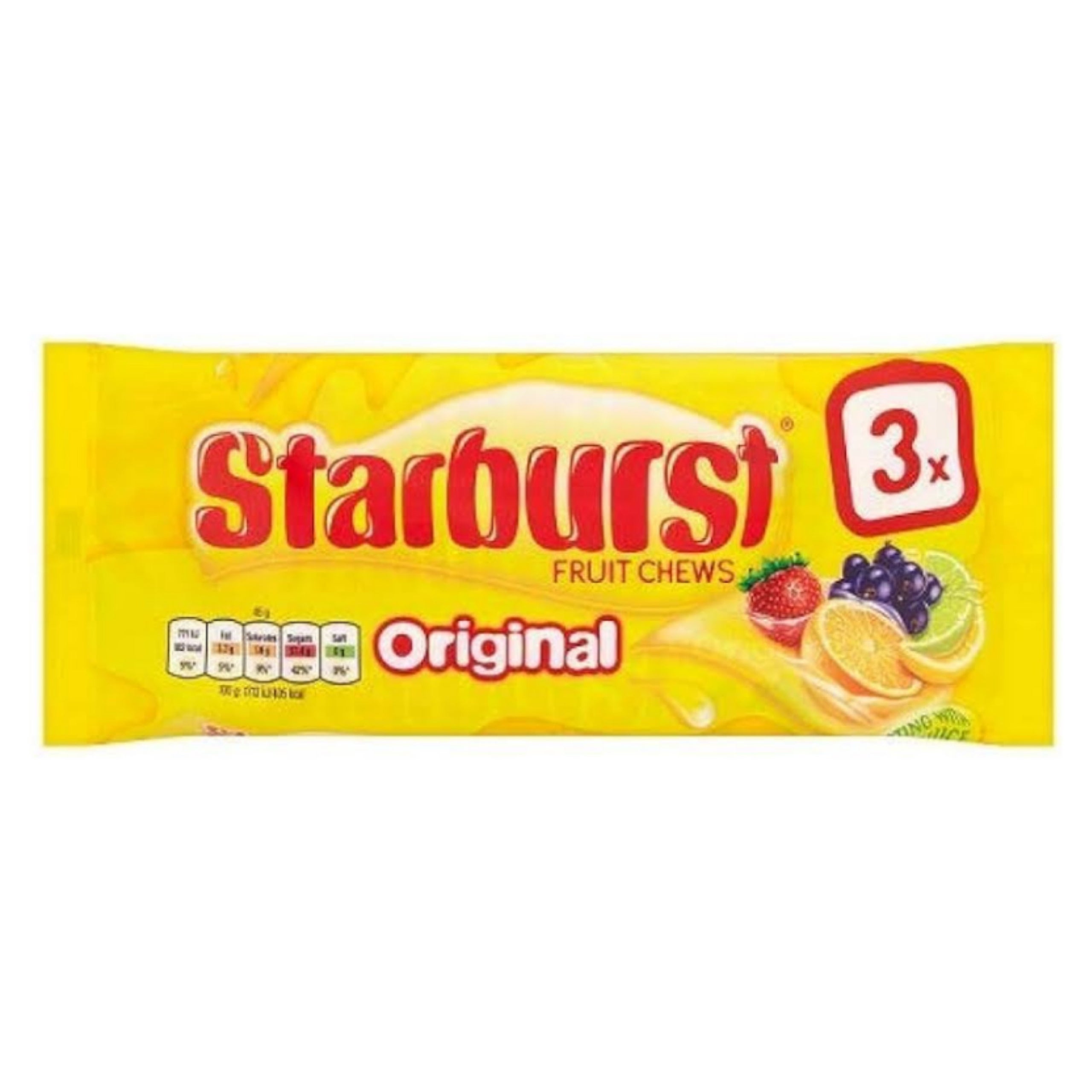 Starburst 3 Packs Original | Seaside Sweets Semaphore